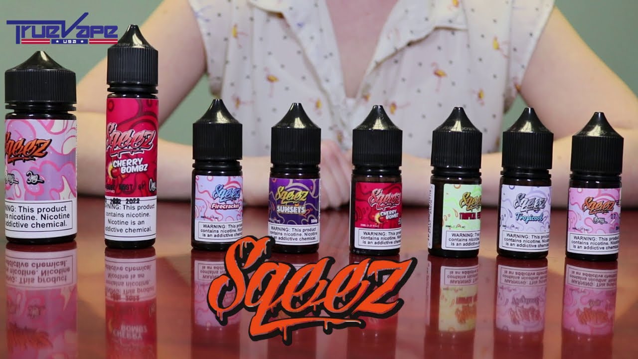 Sqeez lives! The Sqeez E-Liquid line (including Berry) popped, poured ...