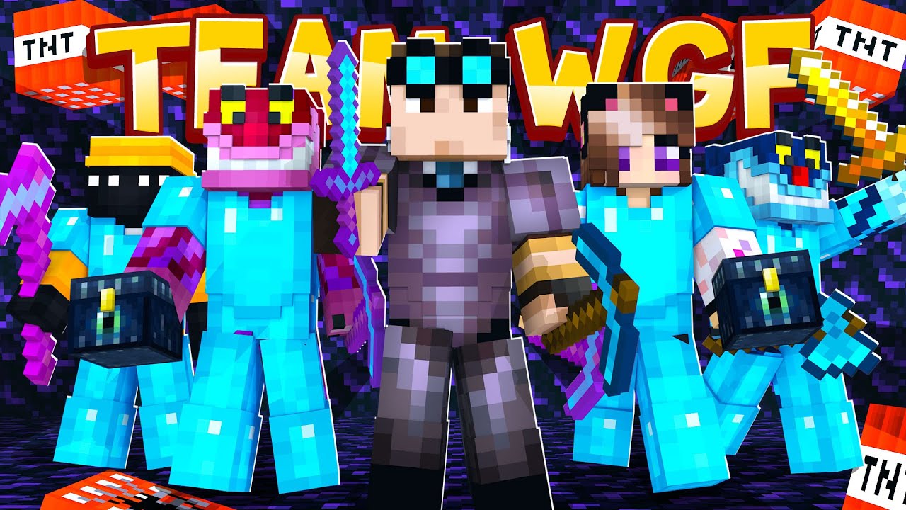 CREO IL TEAM WGF NELLA GUERRA TRA FAZIONI SU MINECRAFT!! - YouTube