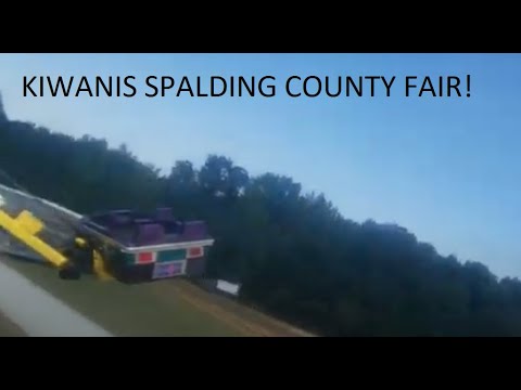 9 Rides at the Kiwanis Spalding County Fair in Griffin, GA 9-23-23 ...