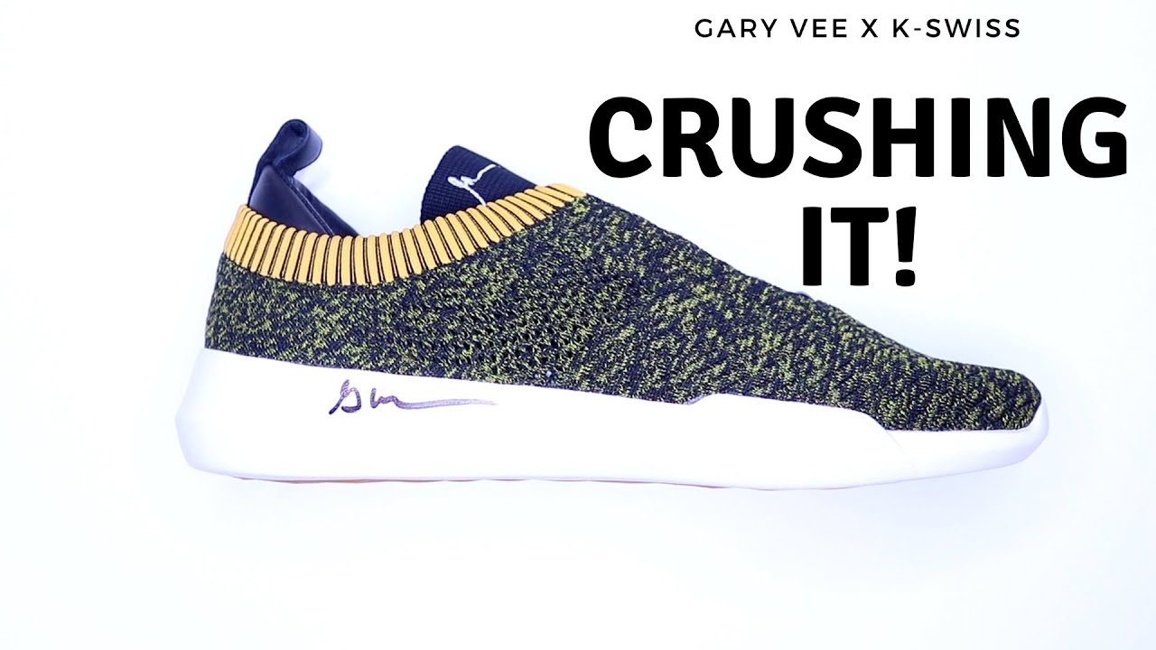 Gary Vee Limited Addition Crushing It Sneaker Unboxing 2018 - YouTube