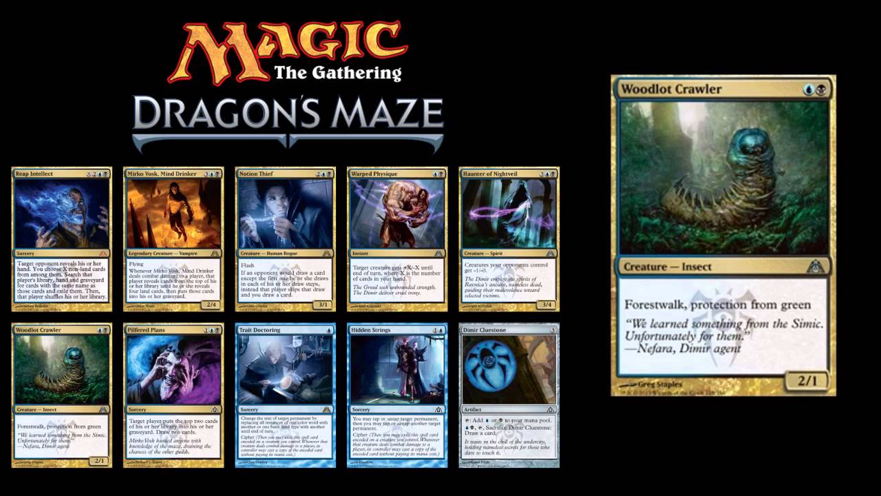 MTG Dragon's Maze Set Review Part #4 - Azorius, Dimir, Orzhav (Average ...