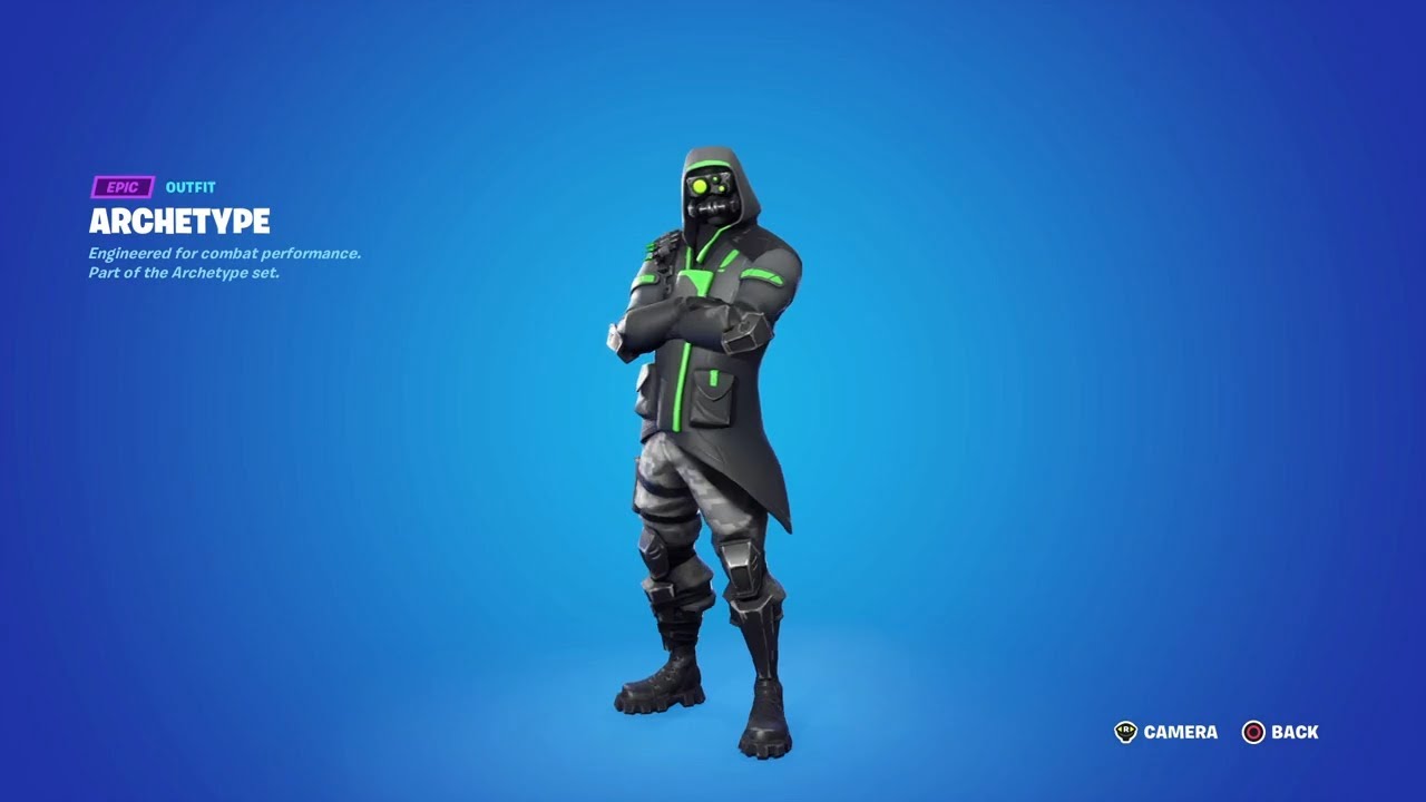 Fortnite Archetype Skin Preview !!! 😱 - YouTube
