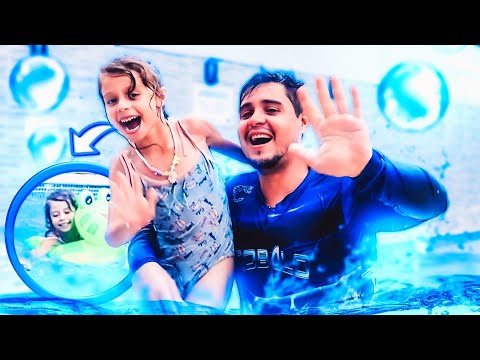 DESAFIO: BOIA OU AFUNDA ?? BRINCANDO COM A JUJU