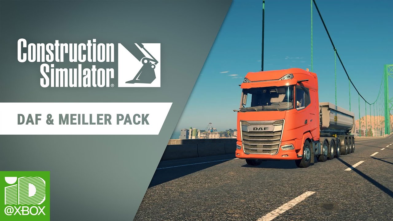 Construction Simulator - DAF & MEILLER Pack | Release Trailer - YouTube
