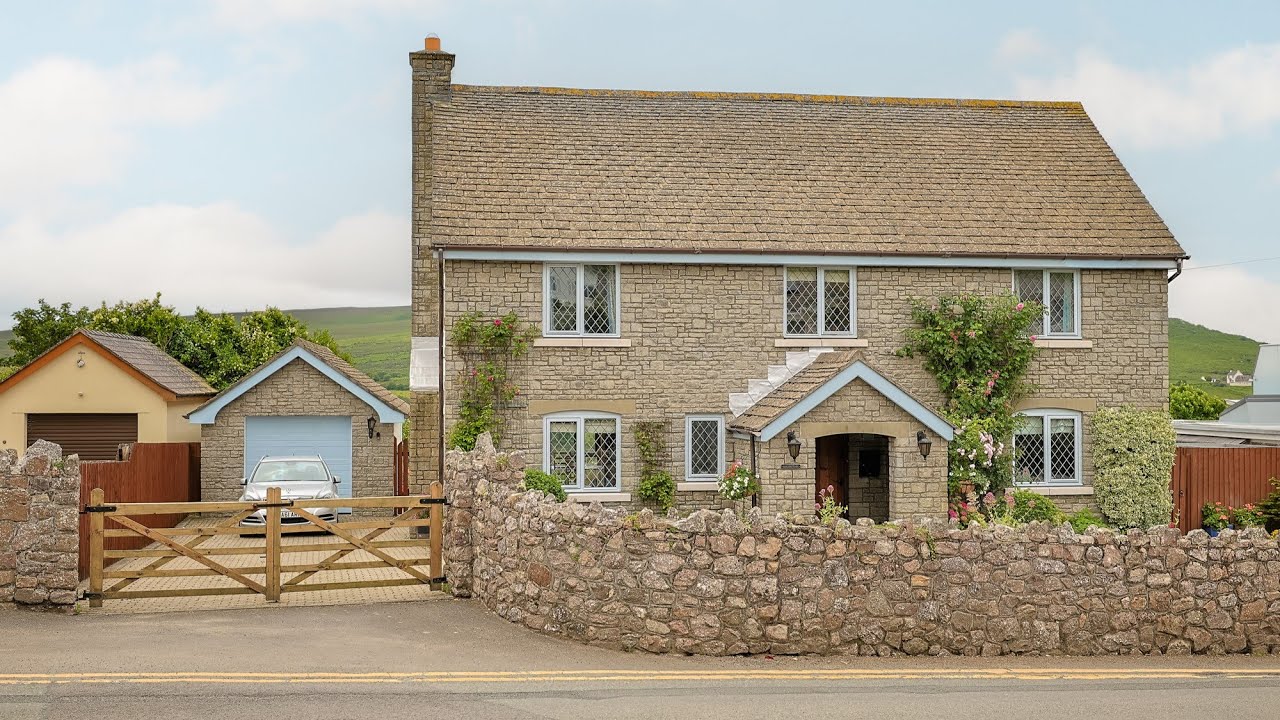 Oak Cottage, a beautiful 5-bedroom family home in Llangennith - YouTube