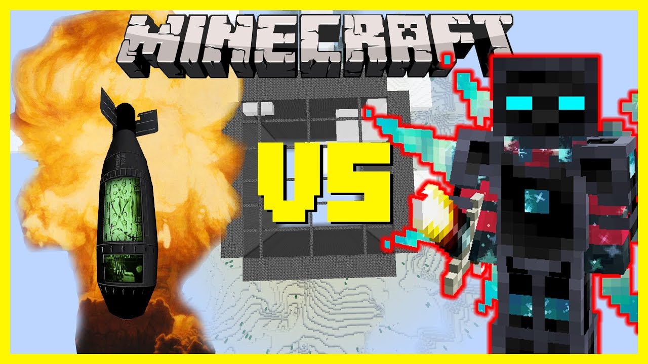 Minecraft - NUKE VS THE AVARITIA ARMOR (IS THIS ARMOR STRONGER THAN THE ...