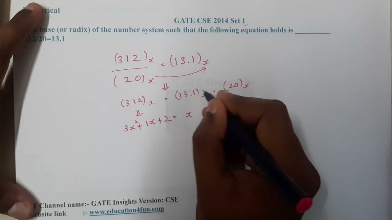 GATE CSE 2014 SET 1 || Digital Electronics || GATE Insights Version: CSE - YouTube