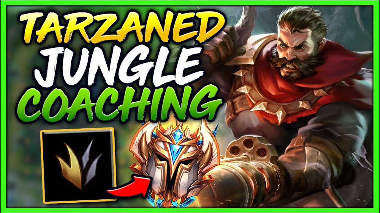 TARZANED COACHES ME ON HOW TO BECOME THE RANK 1 JUNGLER! - League of ...