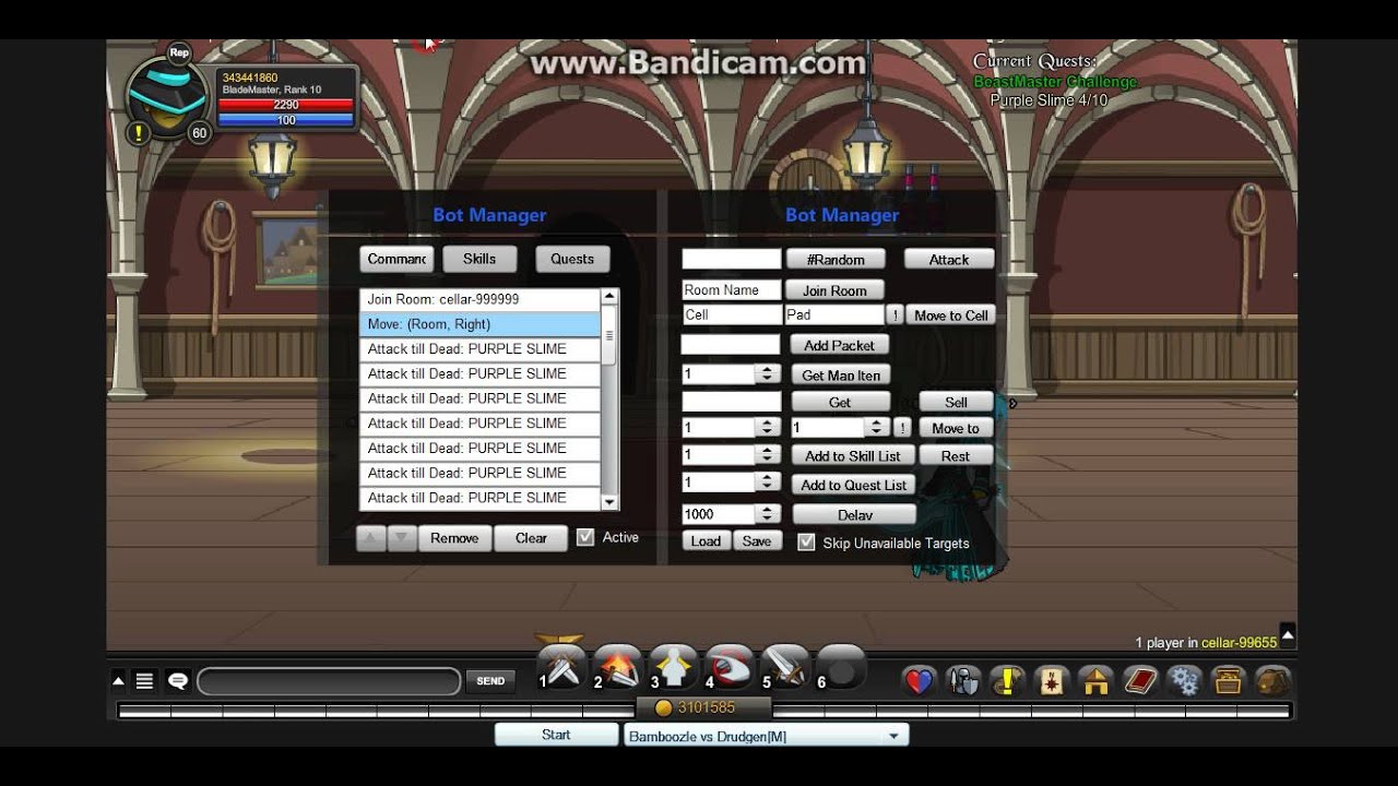aqworlds beastmaster class rep bot + link!!! - YouTube