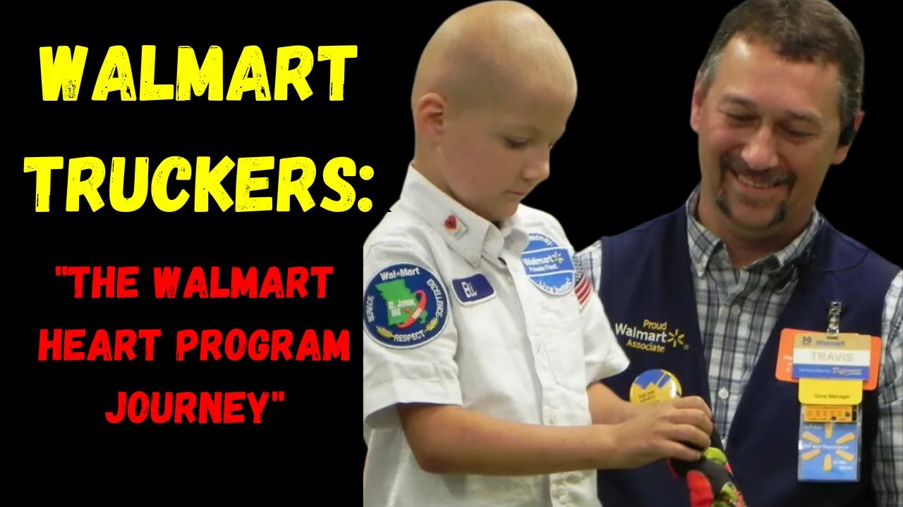 Truck Driver Heart Program at Walmart (Helping Sick Children) - YouTube