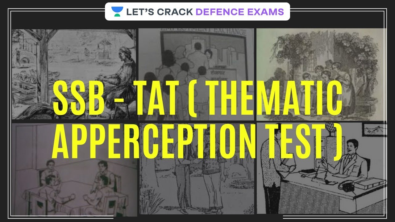TAT | Thematic Apperception Test | SSB Decoded | CDS 2 2020 | Sanjay ...