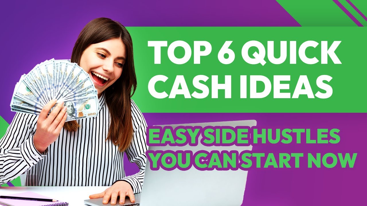 6 Simple Ways To Make Money Fast | Easy Methods for Quick Cash - YouTube