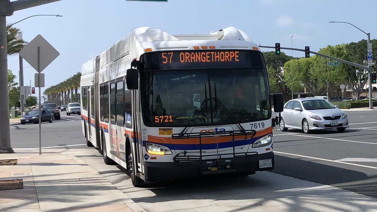 OCTA 2013 New Flyer XN60 #7619 - YouTube