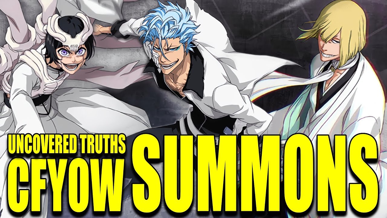 ALL IN CFYOW UNCOVERED TRUTHS SUMMONS NEW BANKAI SHINJI, GRIMMJOW ...
