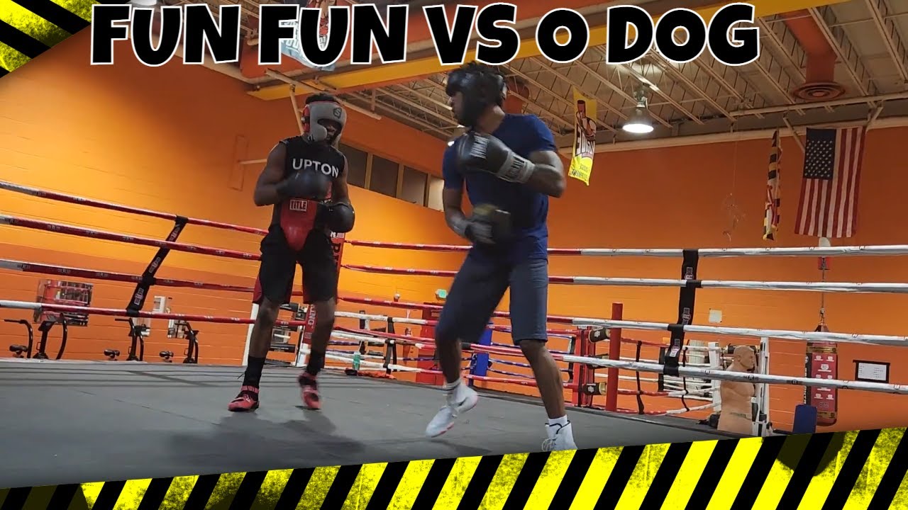 Intense Battle: Boxing Champs Nieem Somerville Vs Malik Smalls In Spar ...