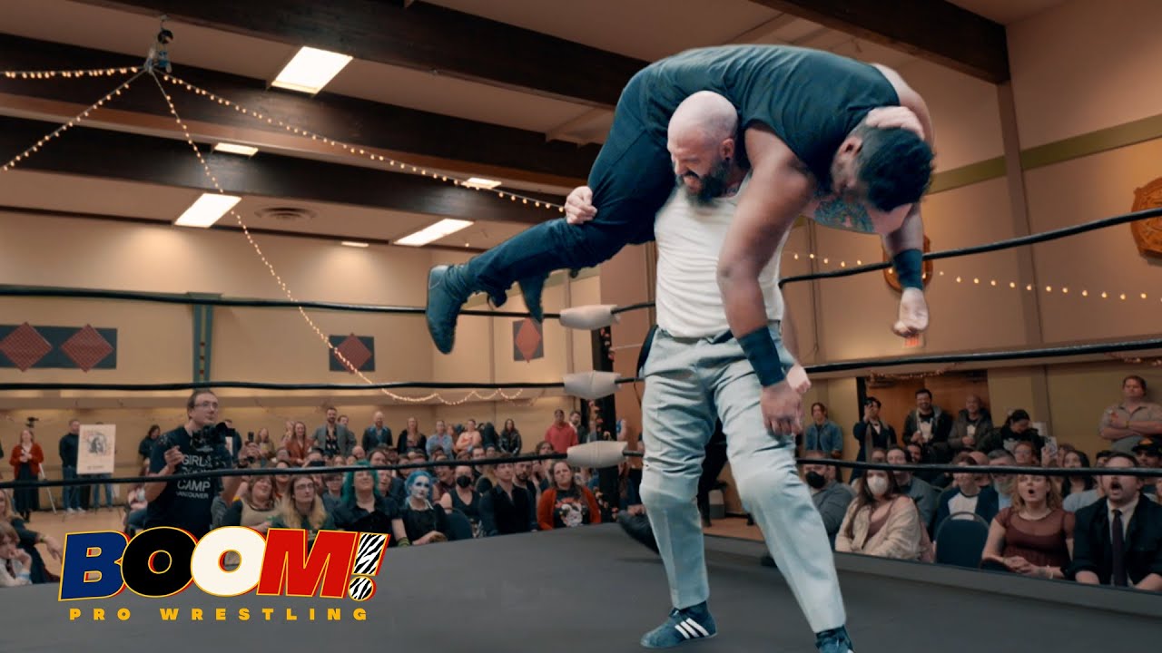 Tony Baroni vs Malik Melo 💥 BOOM! Pro Wrestling - YouTube