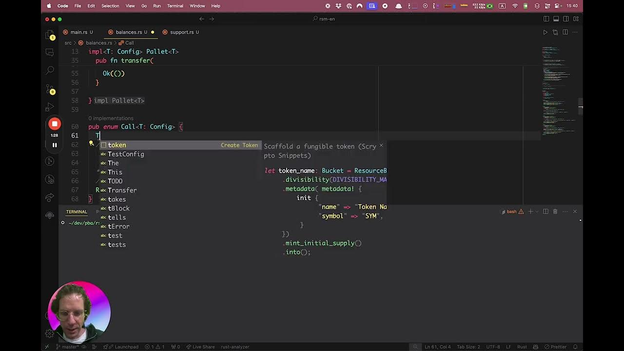 Rust #4.6 - Pallet Level Dispatch - YouTube