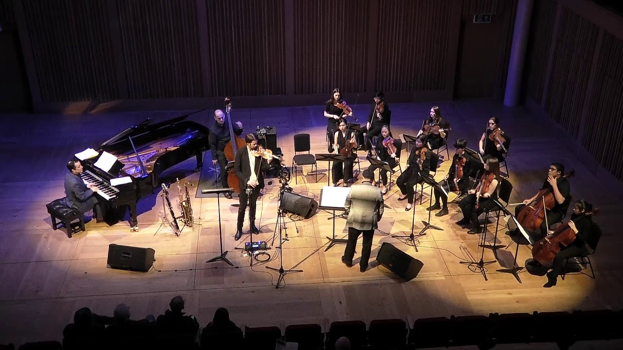 Mysterium by Tim Garland - Violin Soloist: Tom Gould - YouTube