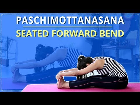 Learn The Seated forward bend | Paschimottanasana |Simple Yoga For ...