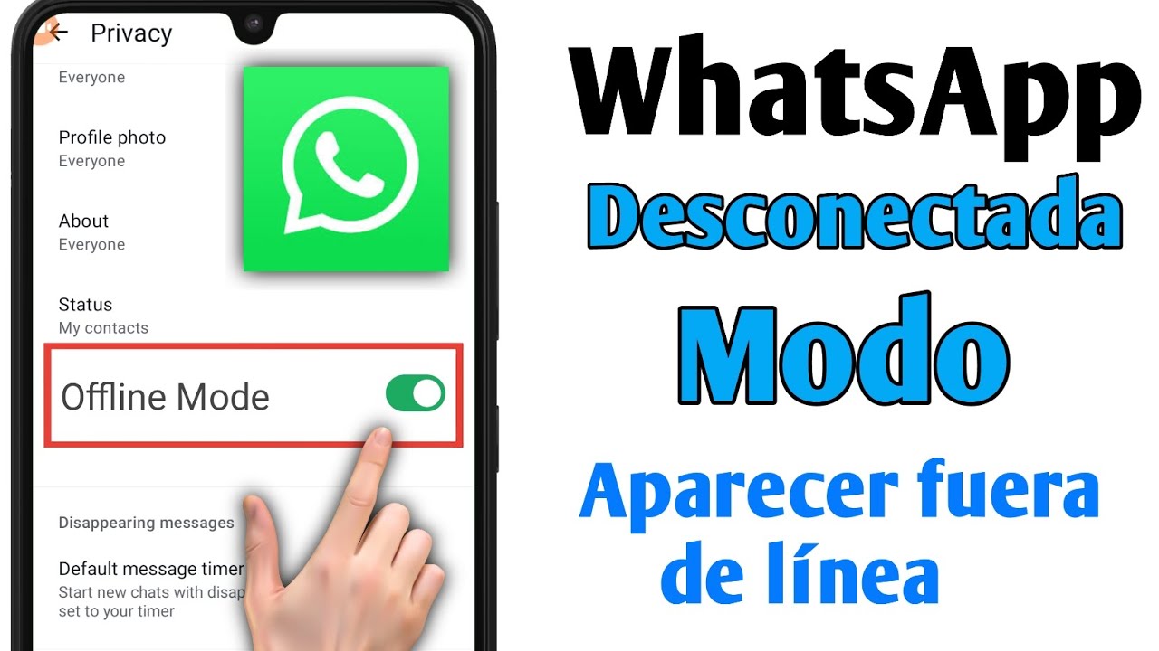 Cómo aparecer desconectado en WhatsApp (2025) | Modo Desconectado de ...