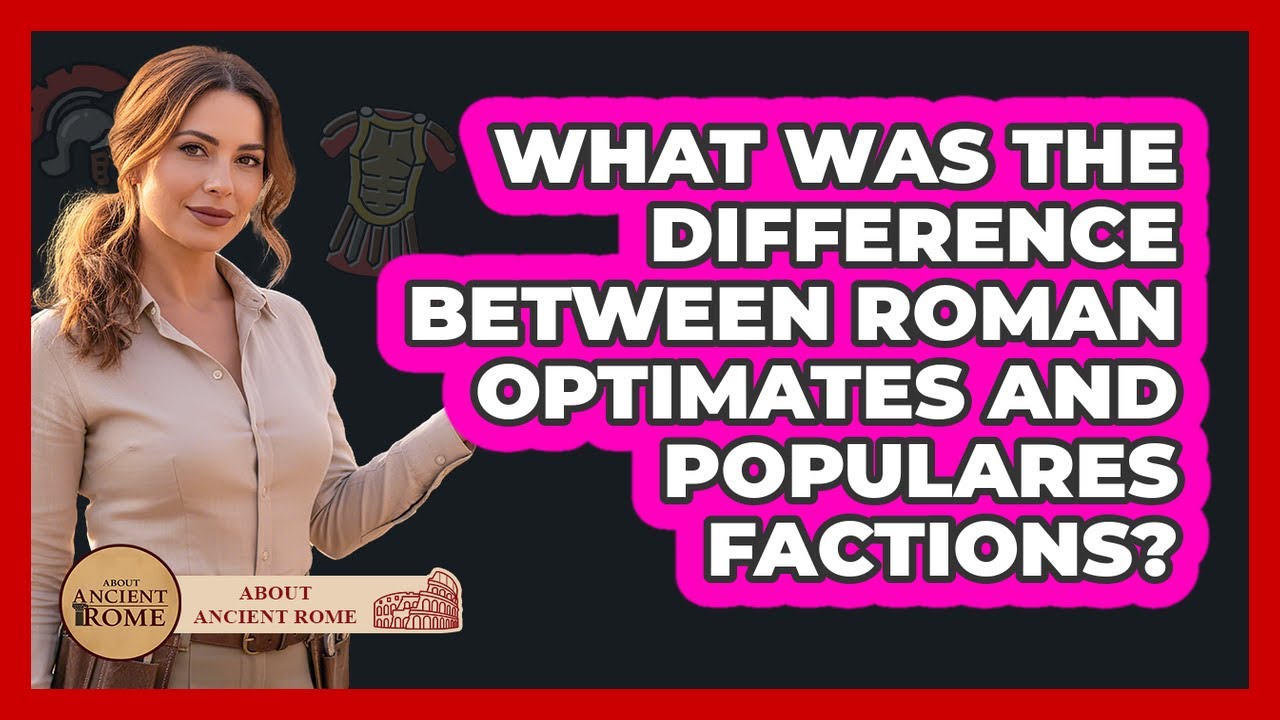 What Was The Difference Between Roman Optimates And Populares Factions ...