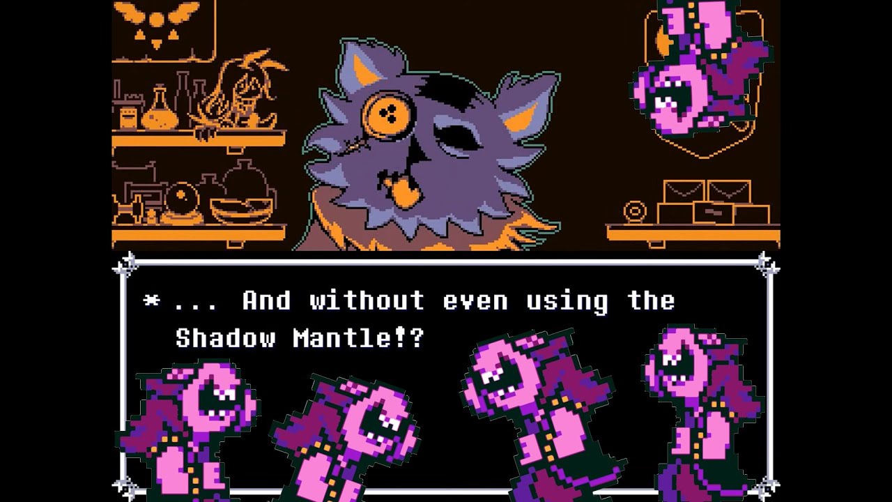 Deltarune: Chapter 3 - The Secret Super Boss, no shadow mantle (+ Tips ...
