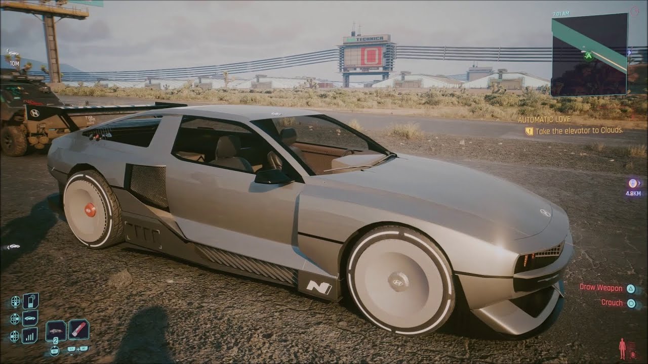 CYBERPUNK 2077 - Cruising the Dodge Challenger SRT Demon - YouTube