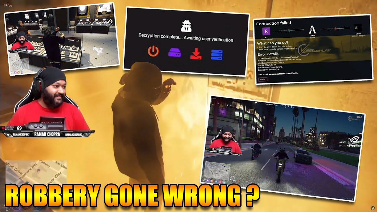 GTA RP ROBBERY GONE WRONG ? - YouTube