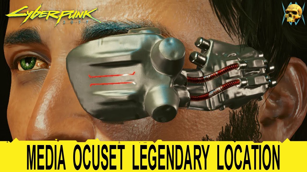 Cyberpunk 2077 Media Ocuset Free Legendary Location - YouTube
