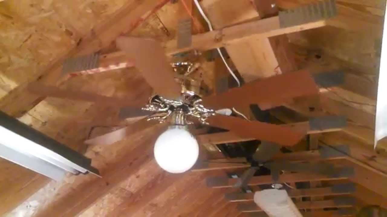 Hunter Six Blade Studio Series Ceiling Fan model 23549 - YouTube