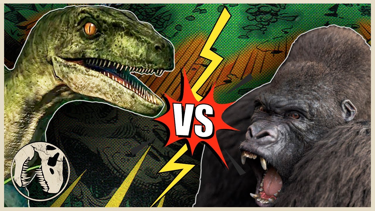 Raptor vs. Gorila | Jurassic Park: Raptors Hijack #1 | Comics - YouTube