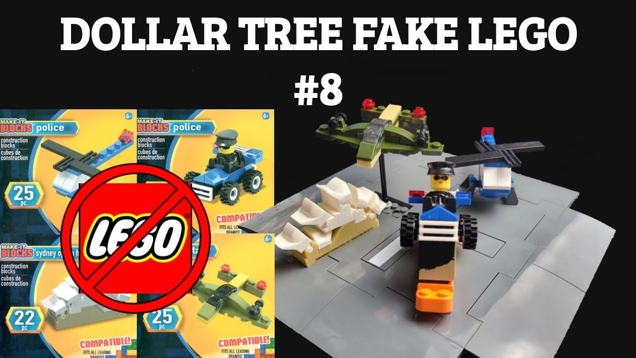 Dollar tree fake LEGO #8 - Make it Blocks - YouTube