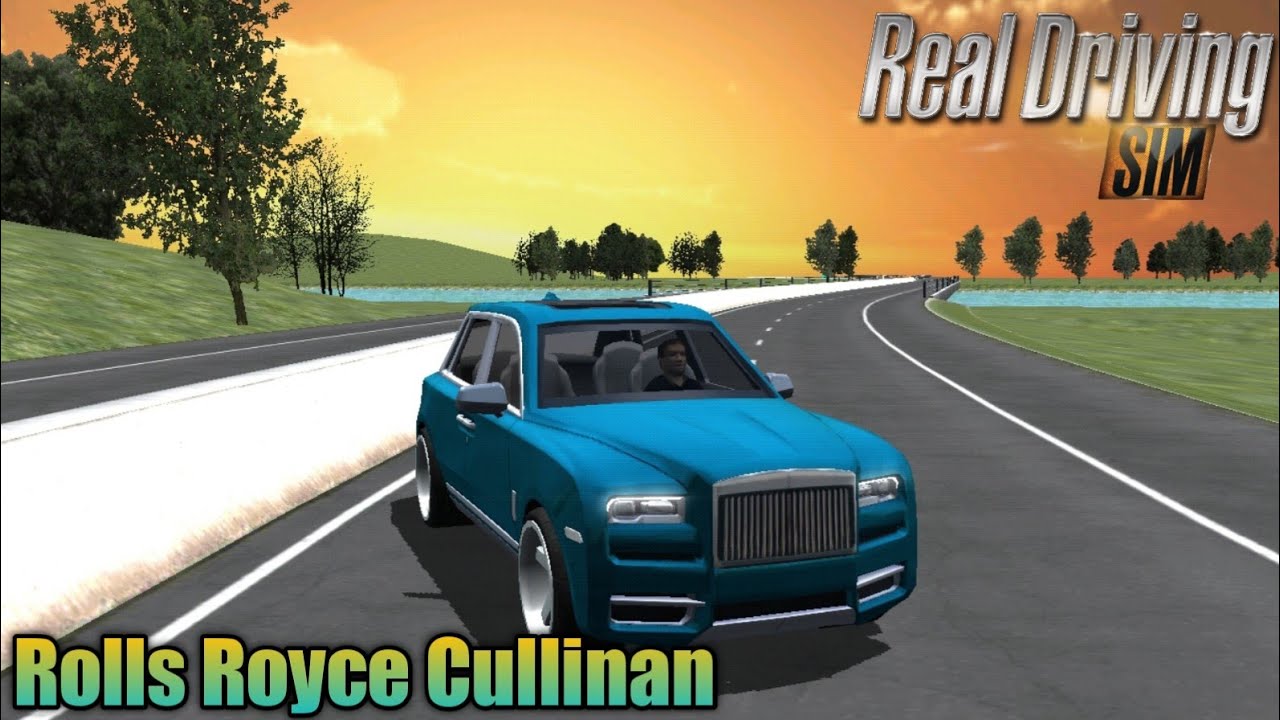 Real driving sim Rolls Royce Cullinan - YouTube
