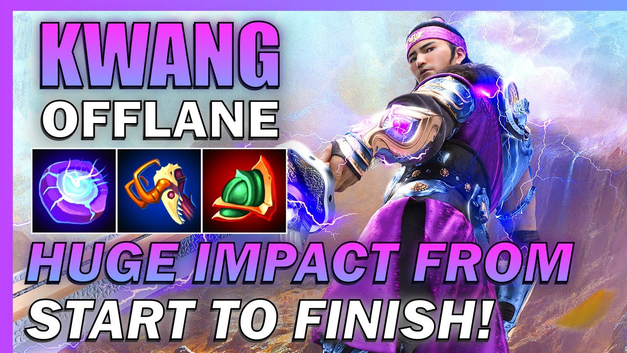 Play Kwang like this to HAVE HUGE IMPACT on the entire game ...