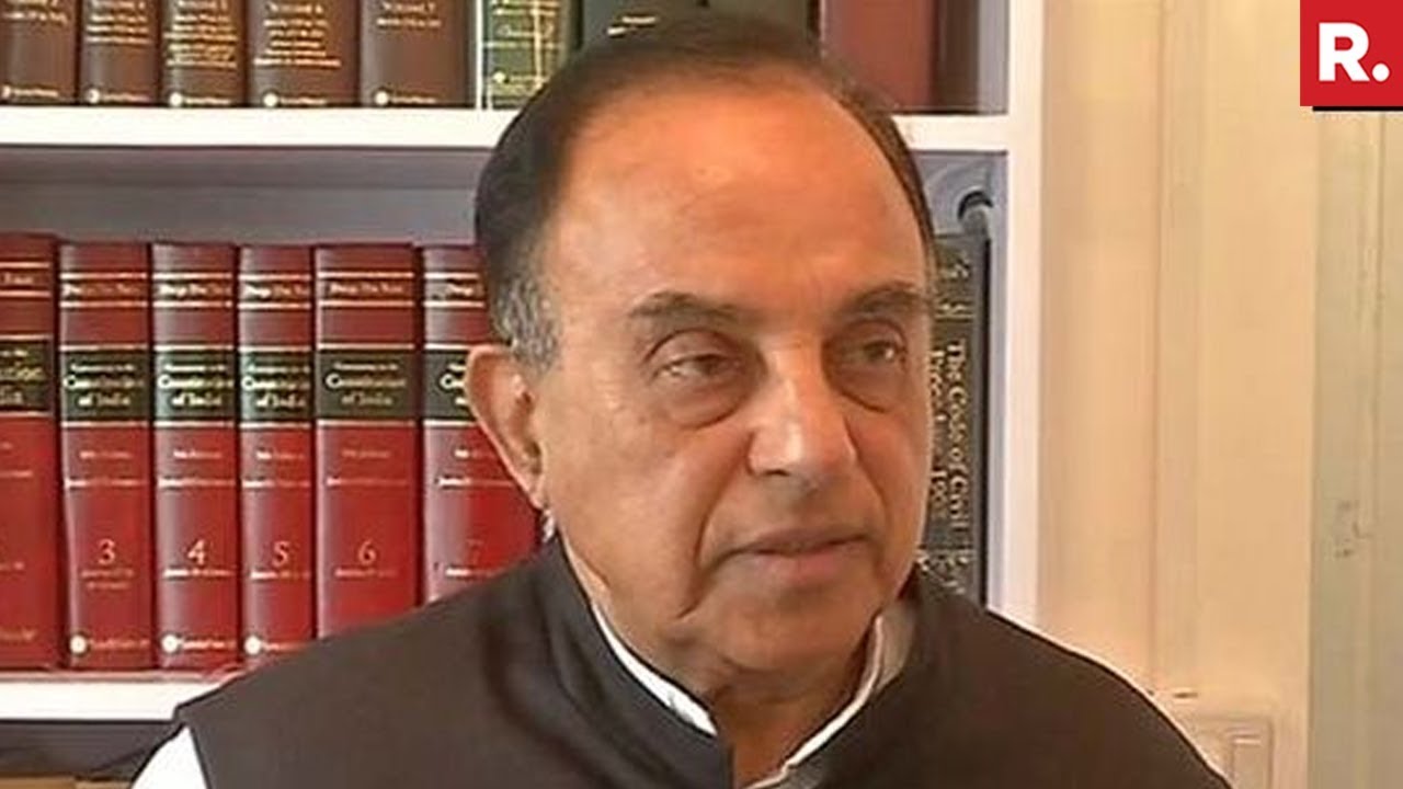 Dr.Subramanian Swami Takes On MLA's Salary Hike in Tamil Nadu - YouTube