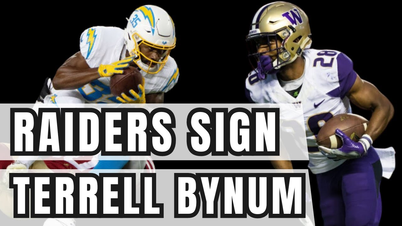Raiders sign former Chargers & Colts WR Terrell Bynum - YouTube