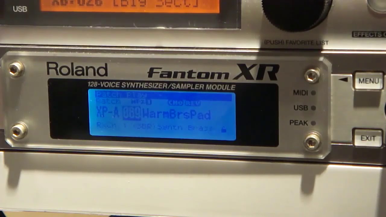 ROLAND FANTOM XR SRX 03 PT 02 - YouTube
