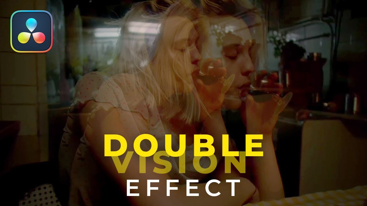 Double Vision Effect in Davinci Resolve - YouTube