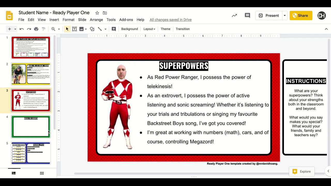 Ready Player One Google Slides Template | Workflow Workshop - YouTube