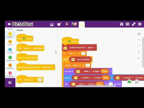 object detection at pictoblox - YouTube