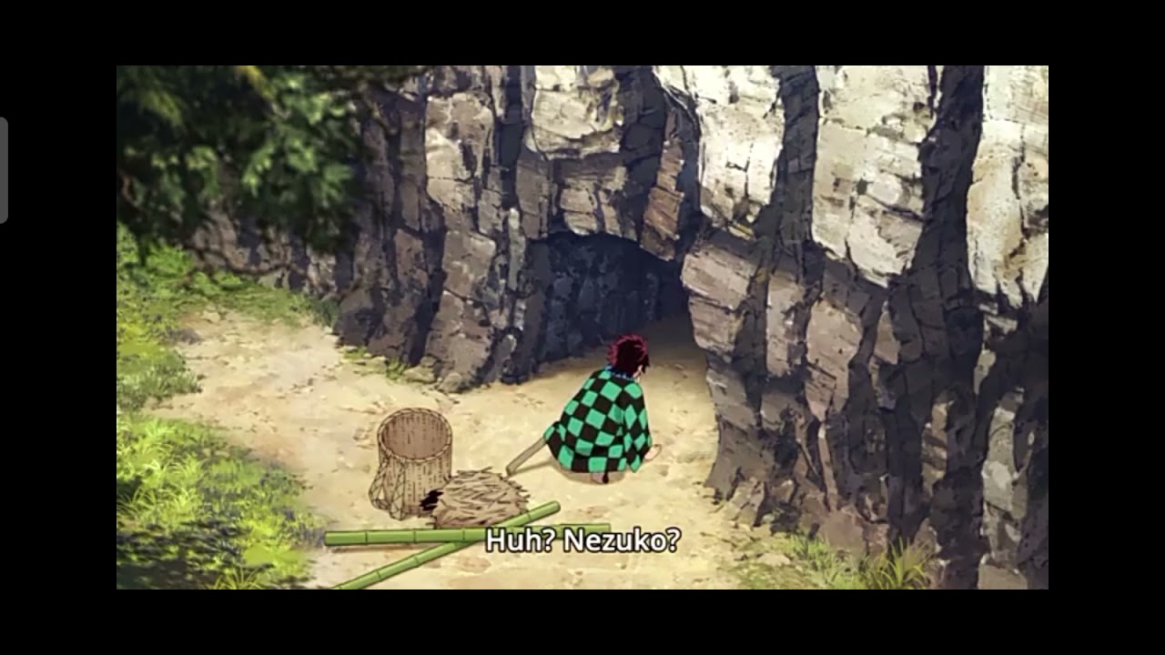 Cute little Nezuko hiding from the sun🌥️💗 Anime/Demon's slayer/Nezuko ...