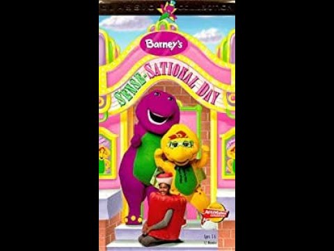 Barney's Sense Sational Day (1997 VHS)