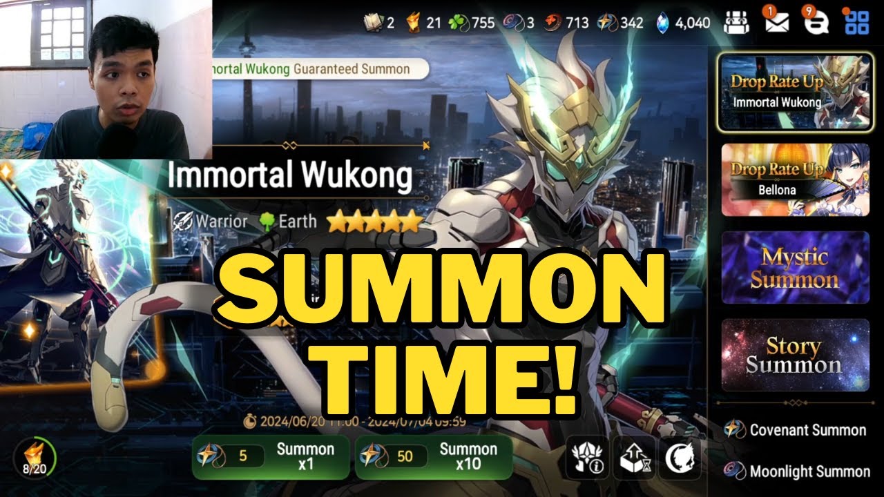 [Epic Seven INDO] SUMMON WUKONG GOES WRONG!!! - YouTube