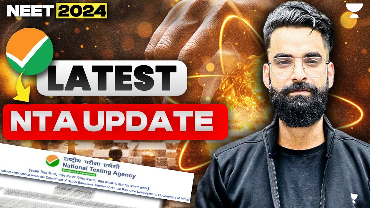 LATEST NTA UPDATE FOR NEET 2024🔥 - YouTube