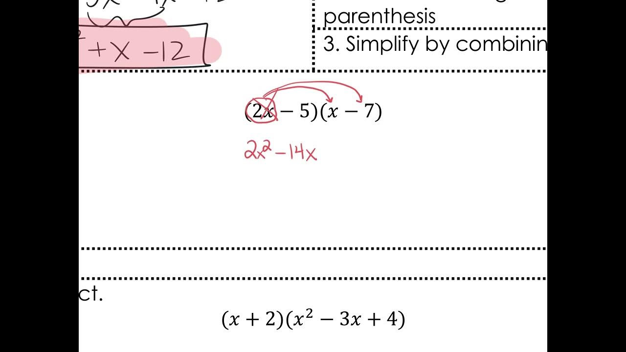 Multiplying & Dividing Polynomials Lesson - YouTube