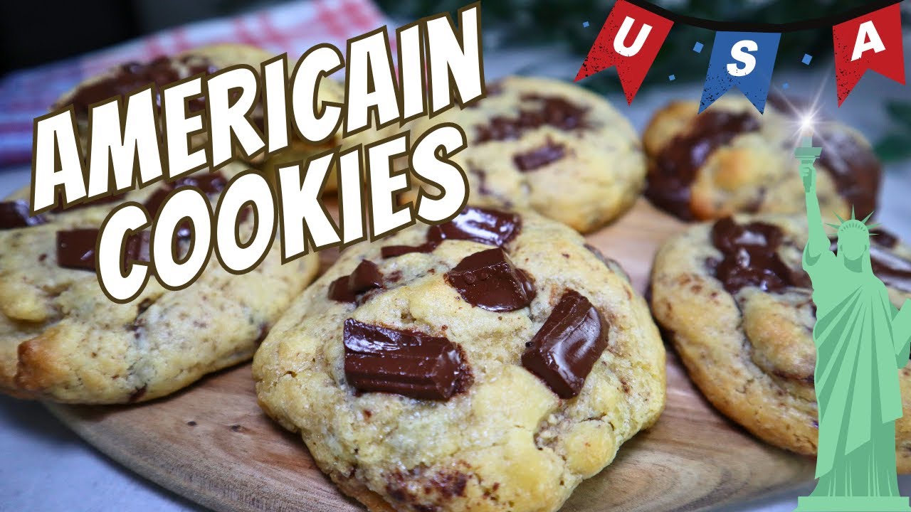 Cookies Américain Authentiques : Recette Délicieuse à Déguster sans ...