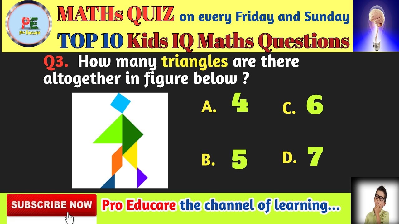 Maths Quiz for kids|| Maths Trivia for kids|| Bacho ka maths|| Olympiad ...