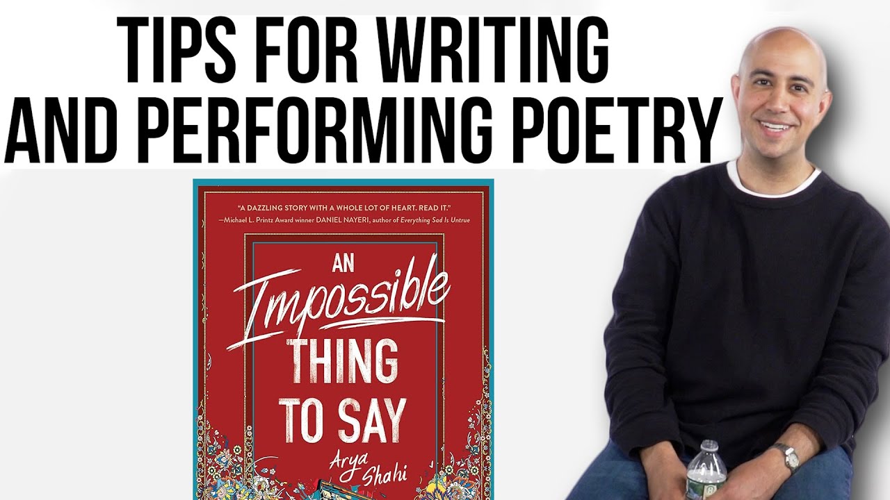 Tips For Writing and Performing Poetry! | Arya Shahi Live Performance ...