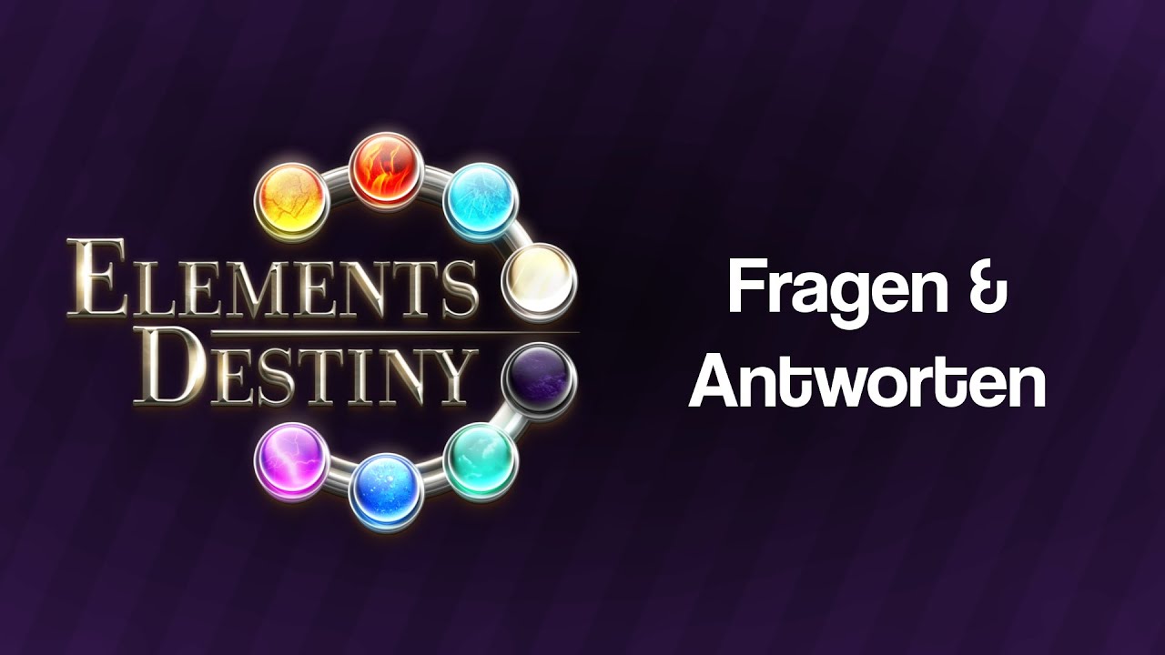 Elements Destiny: Entwicklerupdate #3 - Fragen & Antworten - YouTube