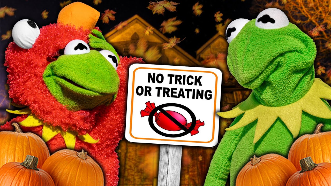 Kermit the Frog's Halloween Candy Problem - YouTube